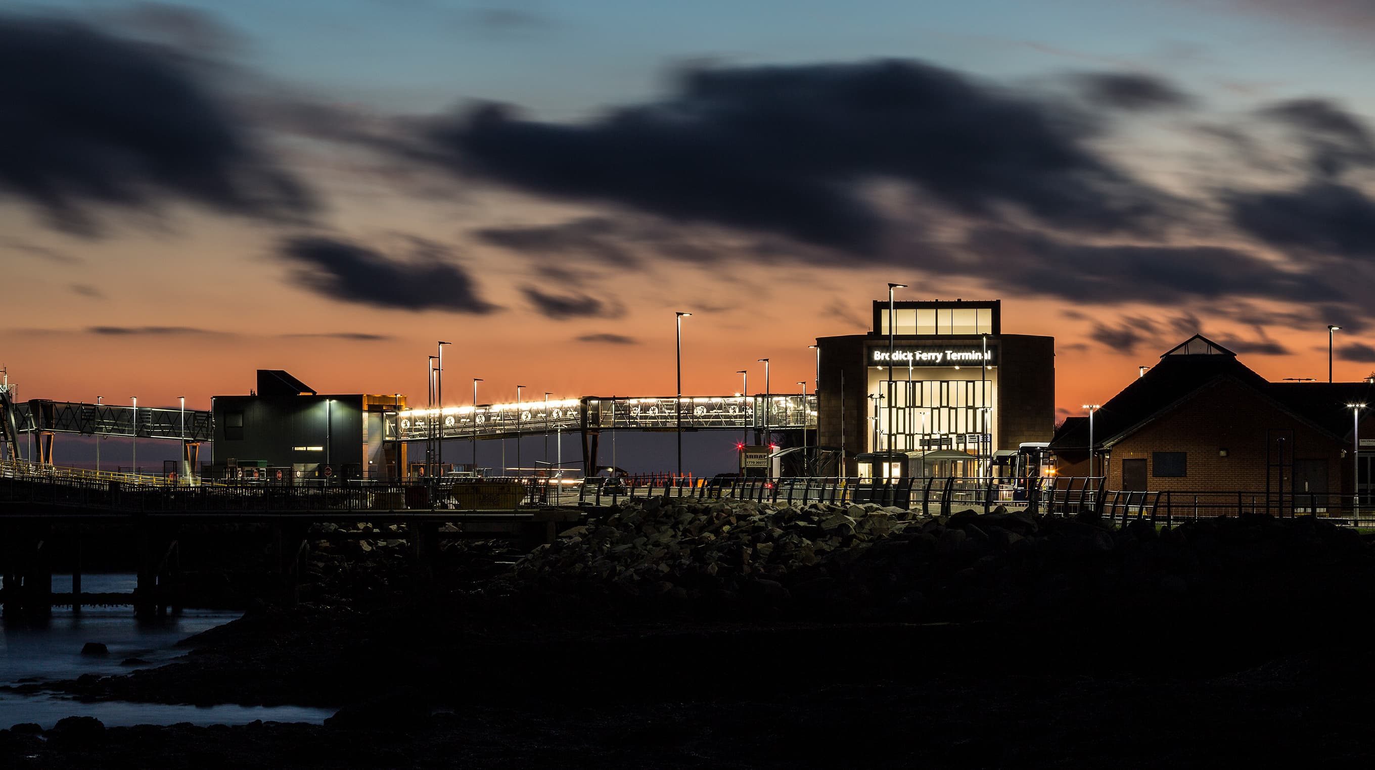 Brodick Ferry Terminal | Modern Ferry Terminal Architectural Design