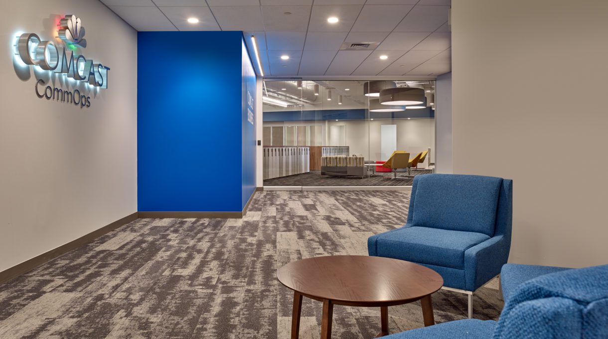 Comcast 24-Hour Call Center | Renovation of Call Center by NORR