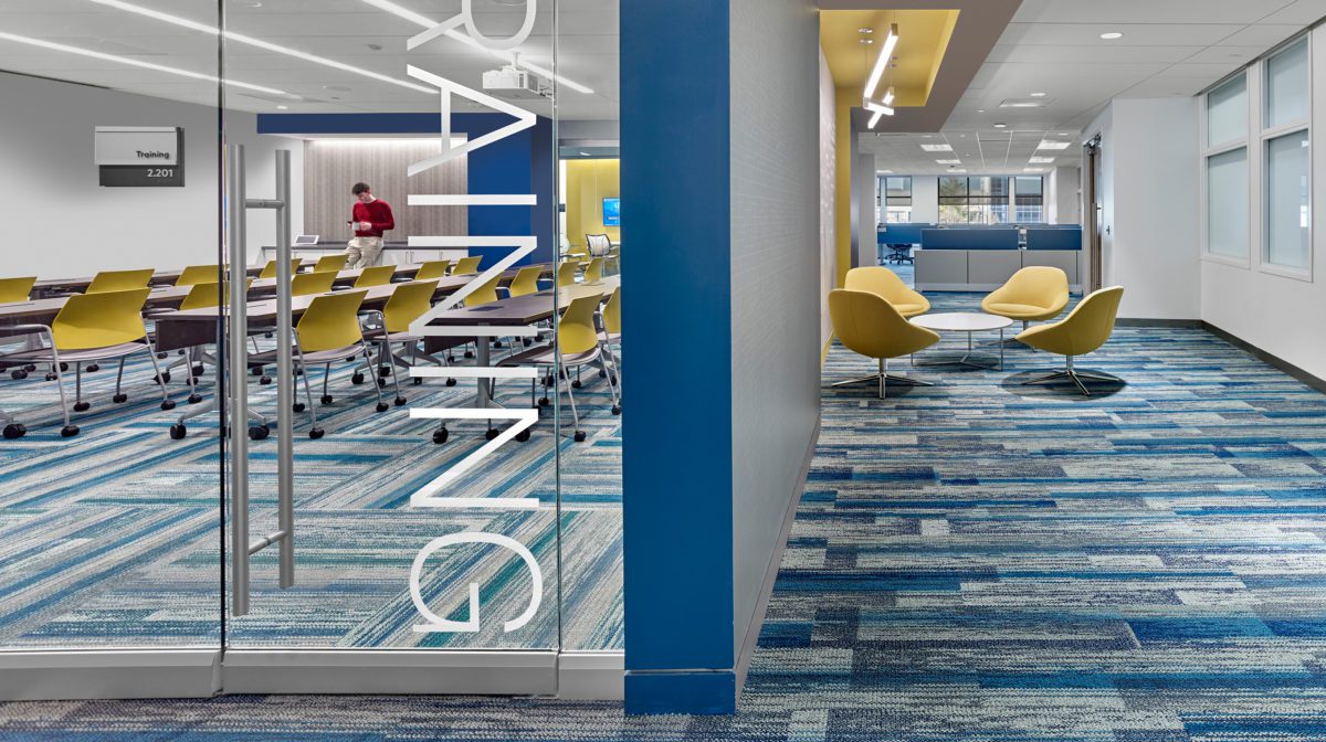 Comcast Cable | Collaborative Workplace Interior Design by NORR