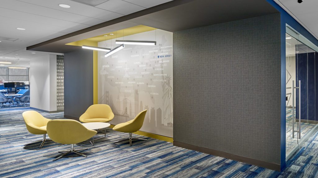 Comcast Cable | Collaborative Workplace Interior Design by NORR