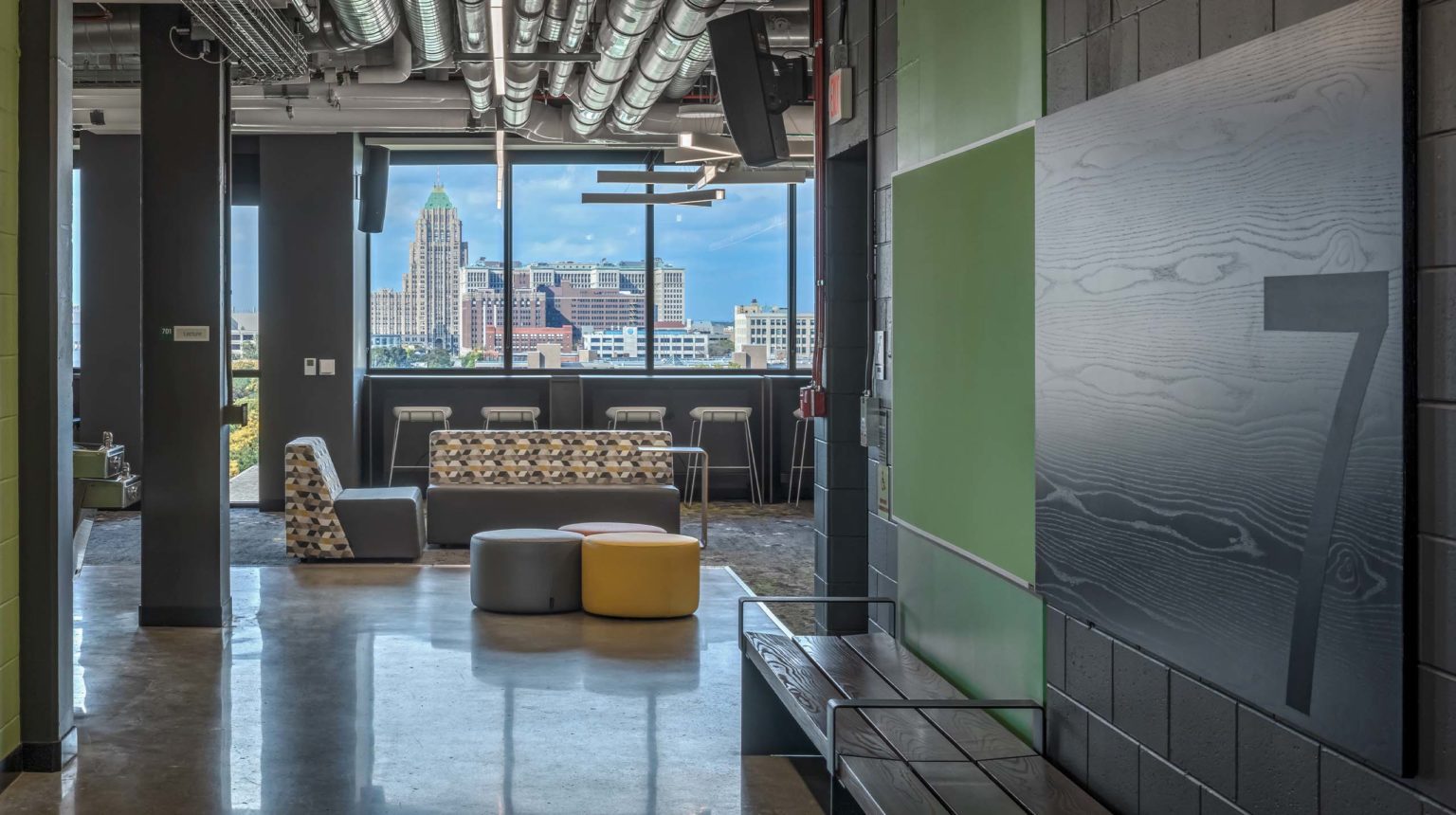 Wayne State University | STEM University Hub Design in Michigan