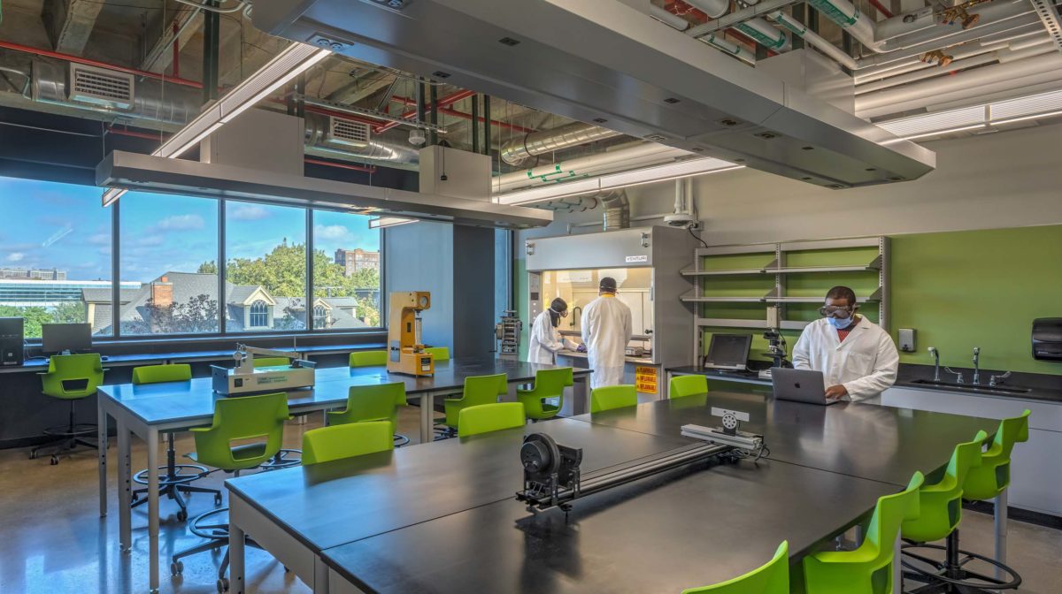 Wayne State University | STEM University Hub Design in Michigan