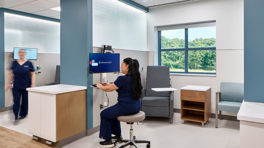 Jefferson Health Medical Oncology Department Architecture