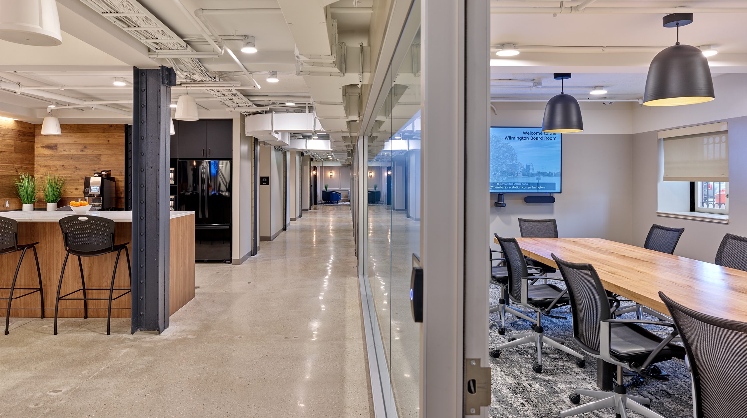 CSC Station | Open Workspace Transformation in Delaware