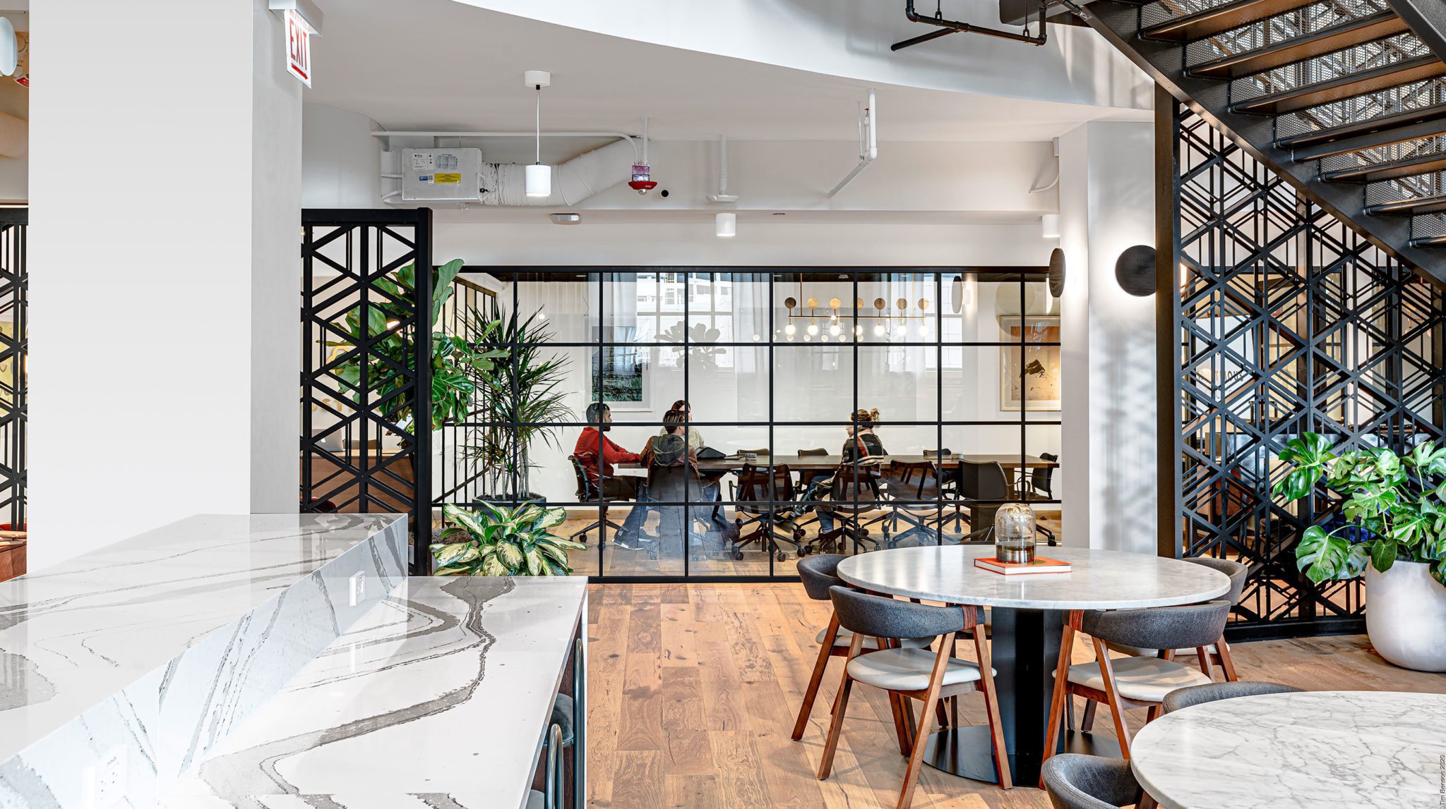 Industrious Workspace Chicago | Multi-level Workspace Design