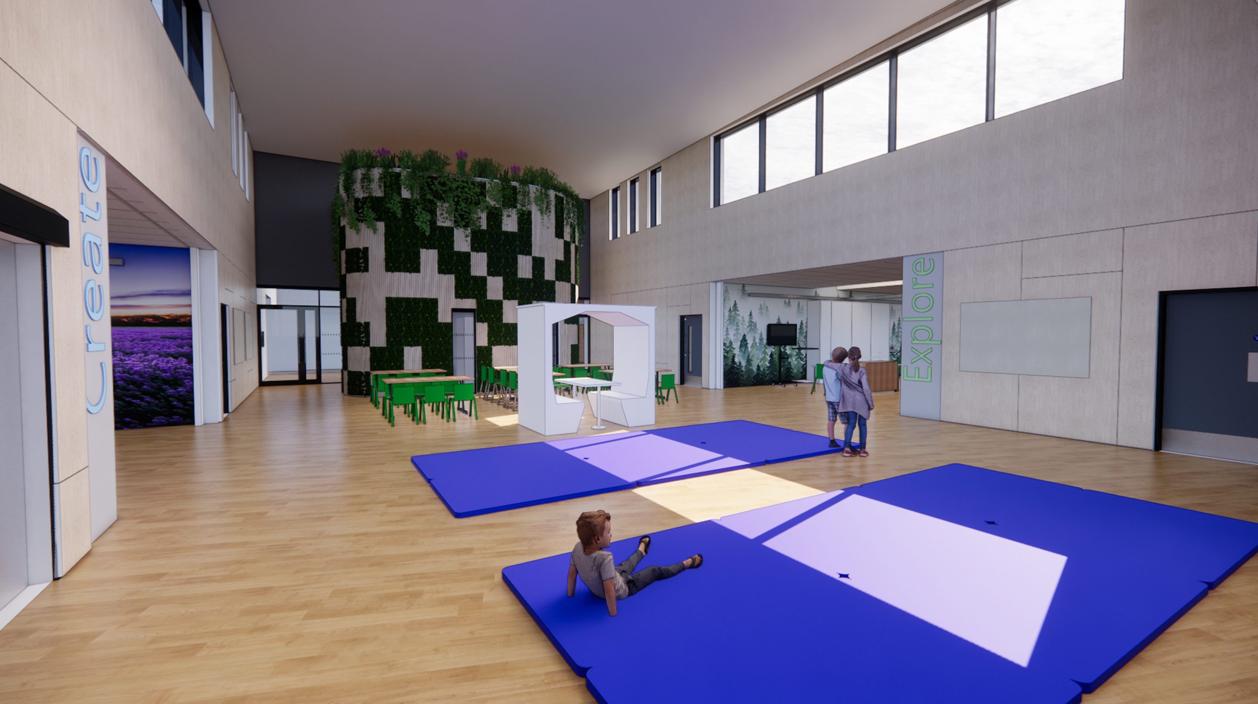 Beatlie Campus | School Complex Design in Scotland by NORR