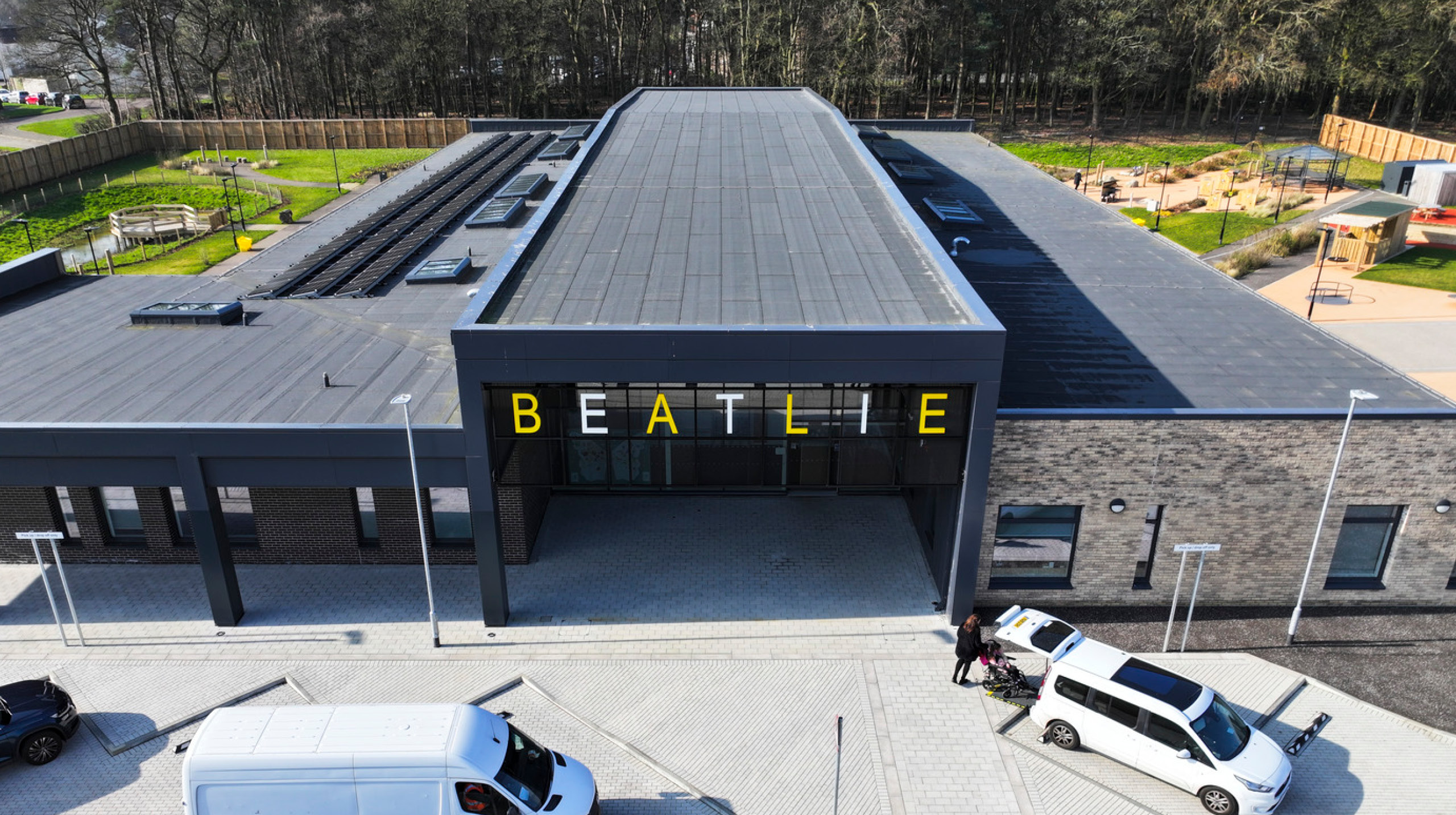 Beatlie Campus | School Complex Design in Scotland by NORR