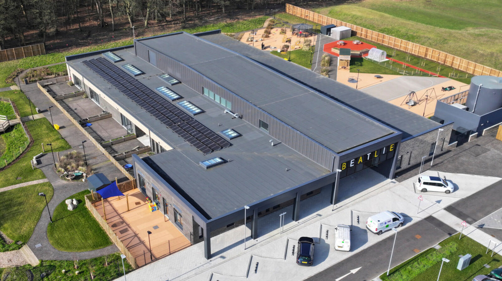 Beatlie Campus | School Complex Design in Scotland by NORR