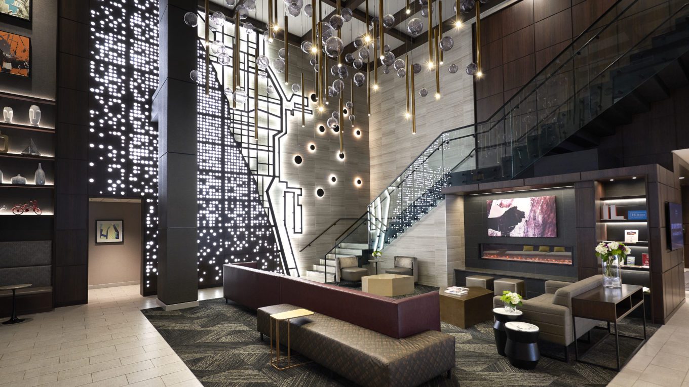 Hampton Inn & Suites | Modern Hotel Design in Chicago by NORR