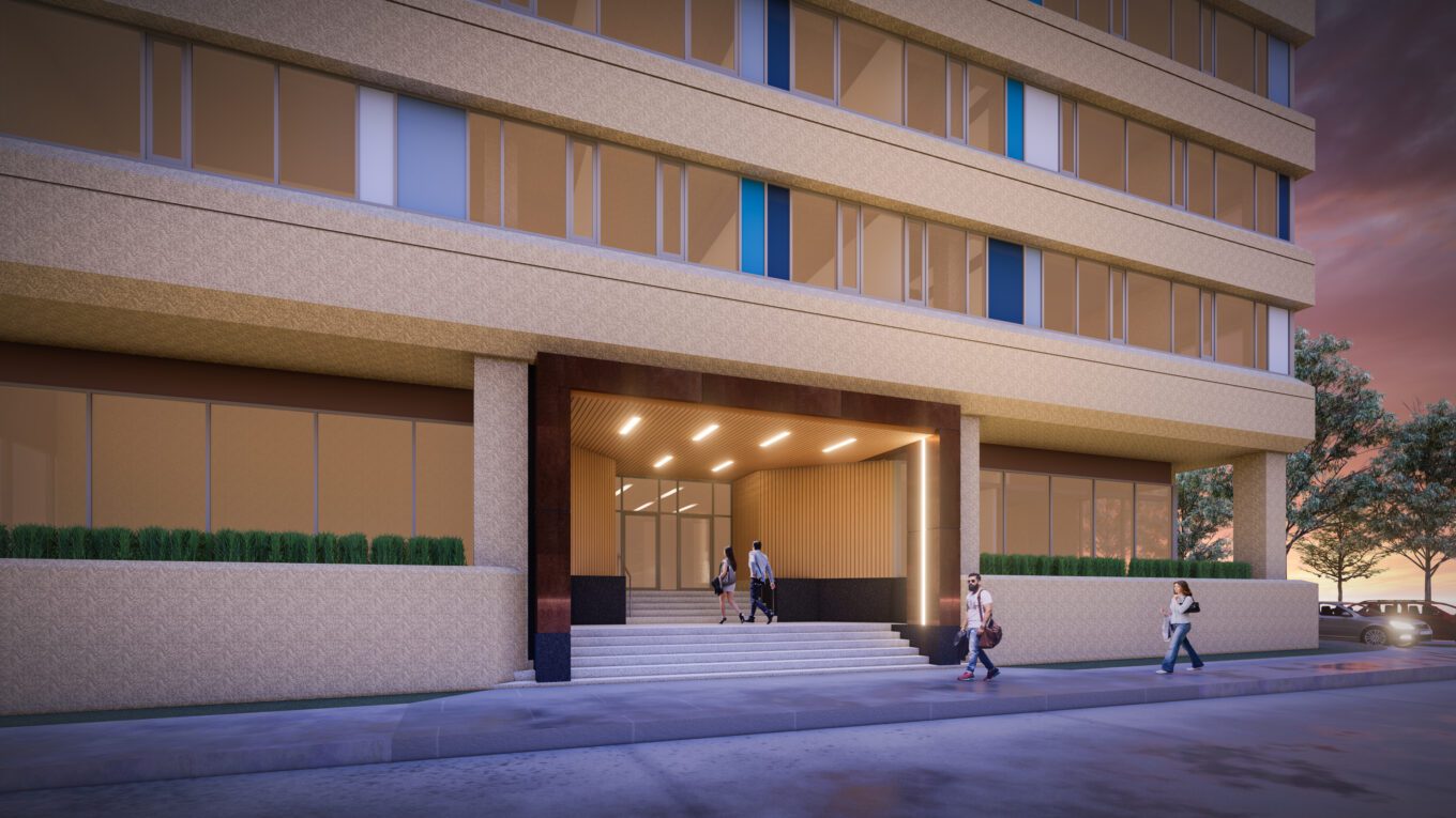 The HAT Eau Claire | Office to residential conversion in Calgary, AB