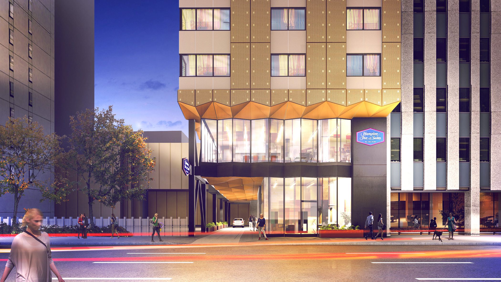 Hampton Inn by Hilton | Boutique Hotel Design in Calgary by NORR