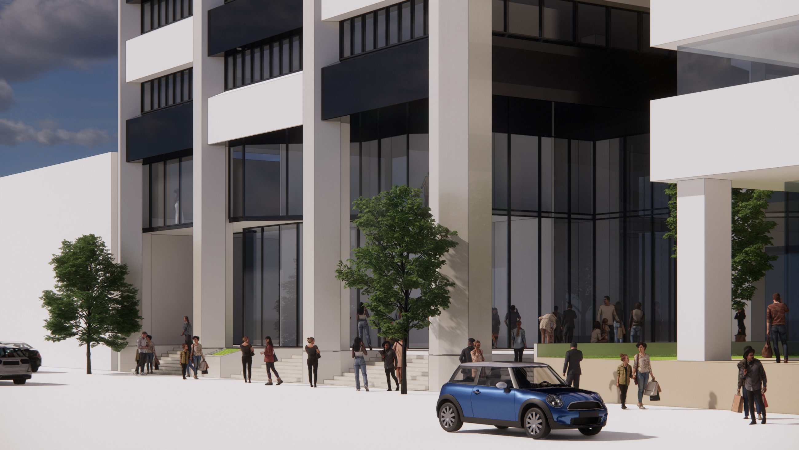 Eau Claire Residences | Office to Residential Conversion in Calgary