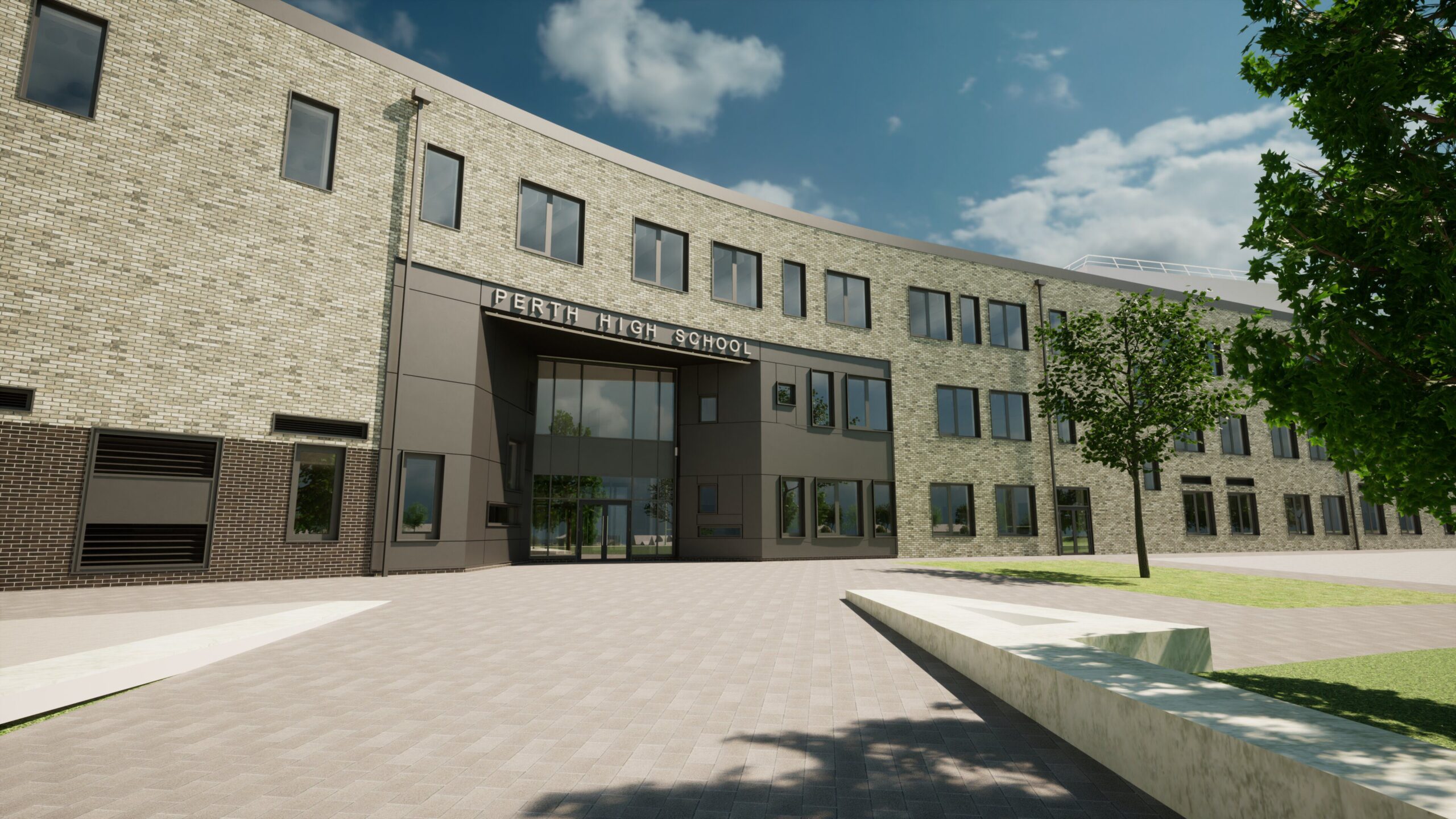 Perth High School | Passive House Education Facility Design