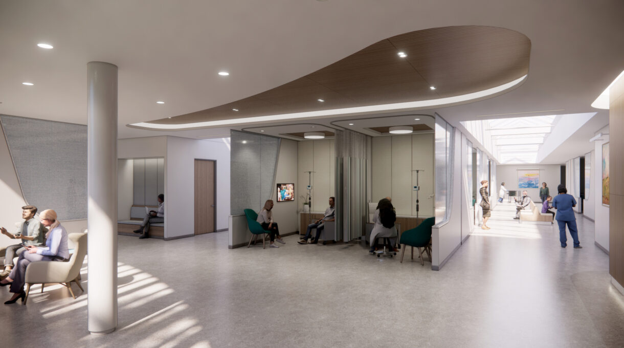 Infusion Center Expansion, Fox Chase Cancer Center in Philadelphia