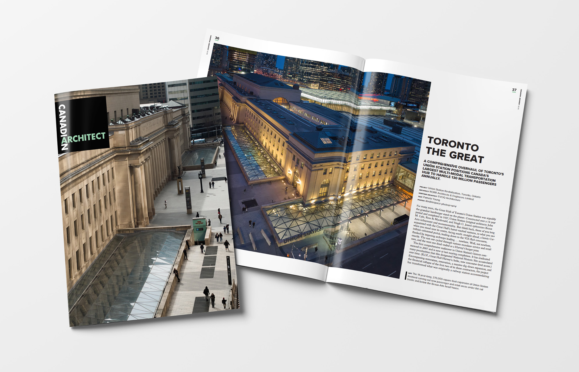 Toronto the Great: Union Station Revitalization - NORR | Architecture ...